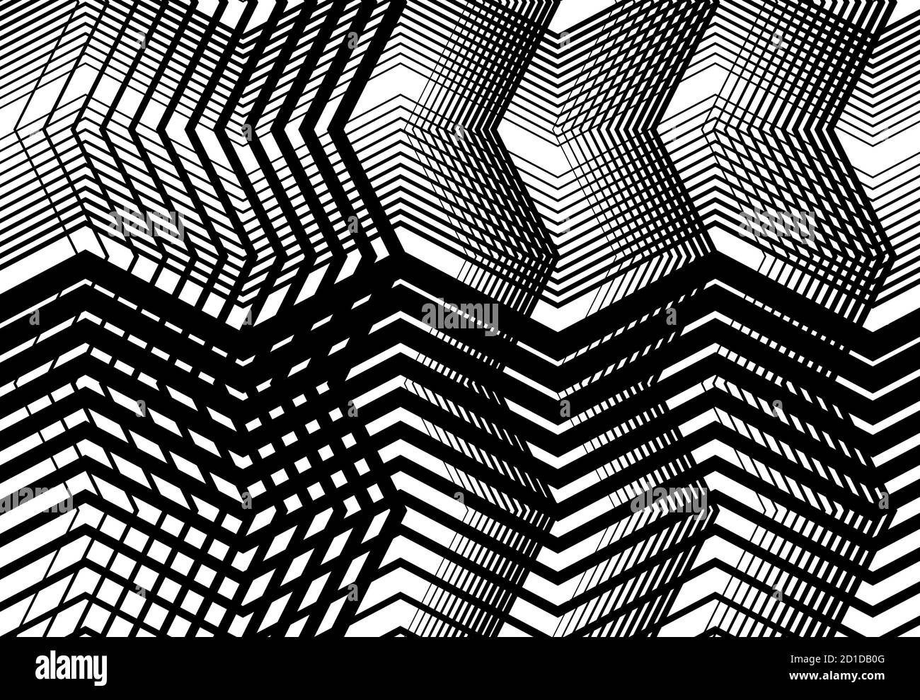Geometric structure angular, angled lines, stripes grid, mesh and ...