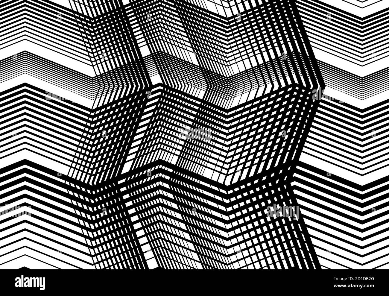 Geometric structure angular, angled lines, stripes grid, mesh and ...