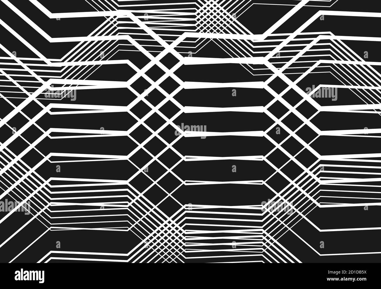 Geometric structure angular, angled lines, stripes grid, mesh and ...