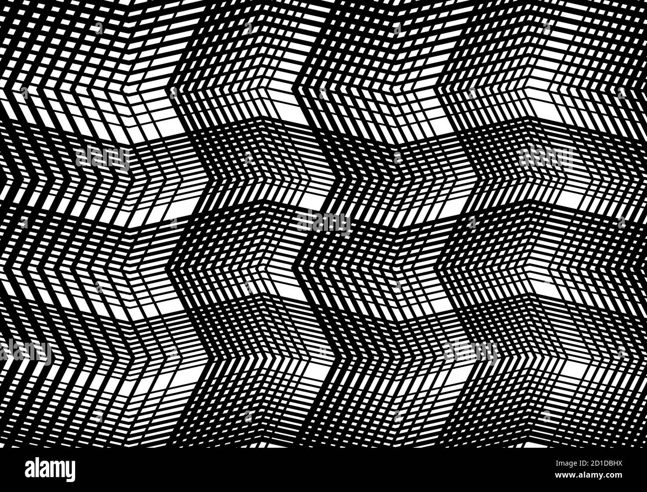 Geometric structure angular, angled lines, stripes grid, mesh and ...