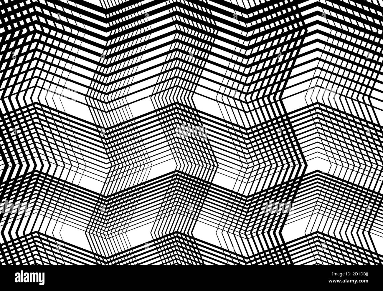 Geometric structure angular, angled lines, stripes grid, mesh and ...