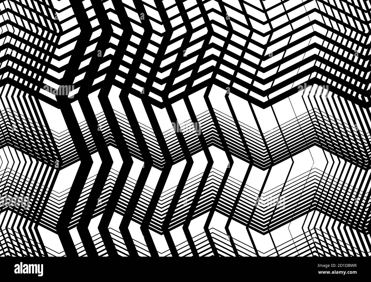 Geometric structure angular, angled lines, stripes grid, mesh and ...