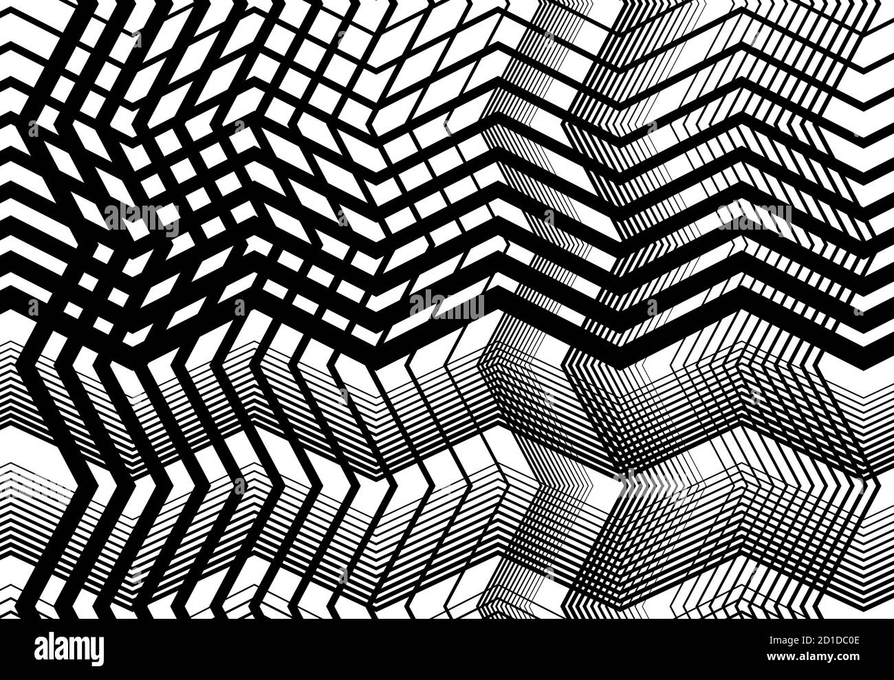 Geometric structure angular, angled lines, stripes grid, mesh and ...