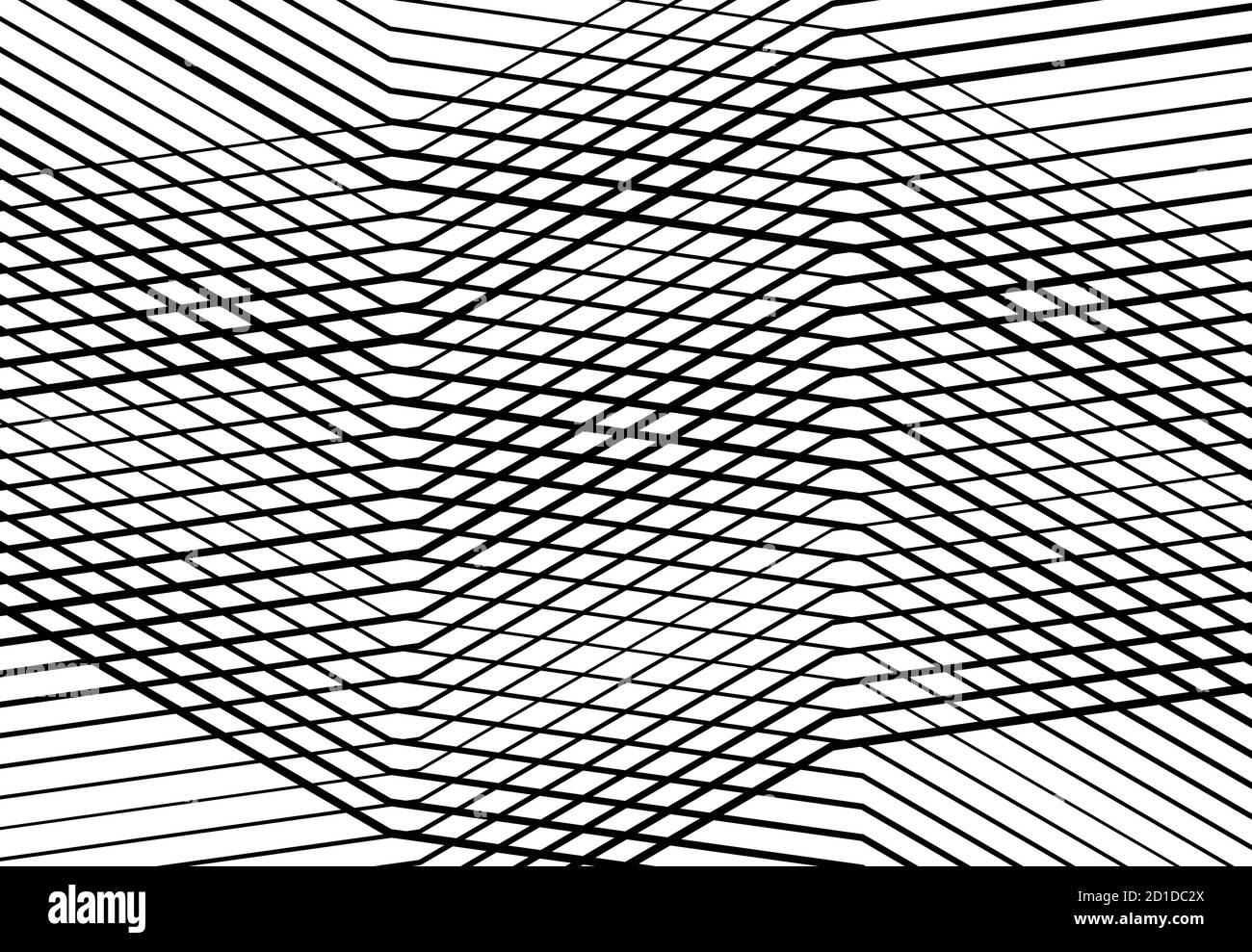 Geometric structure angular, angled lines, stripes grid, mesh and ...