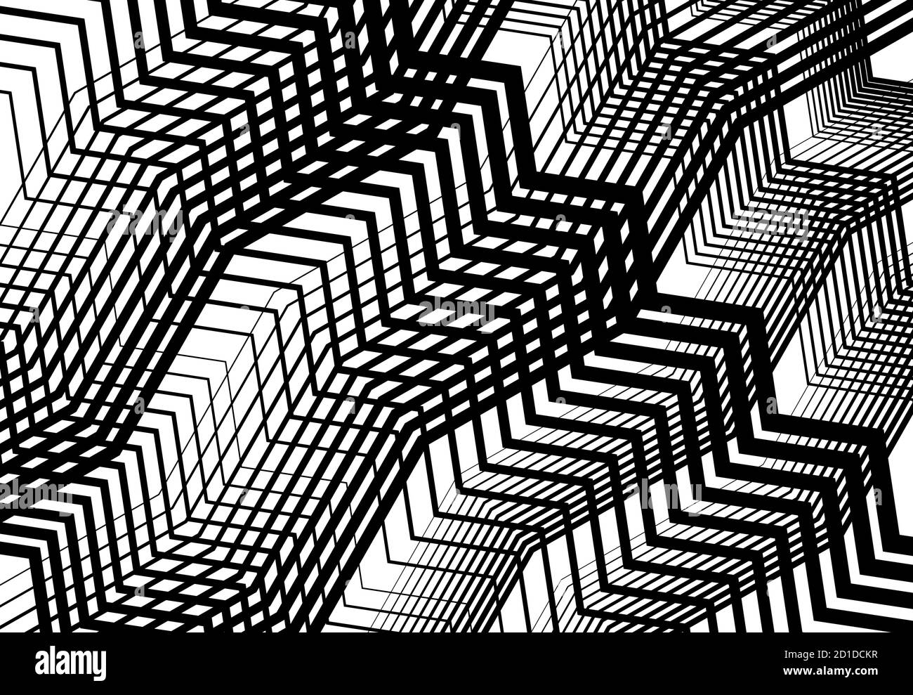Geometric structure angular, angled lines, stripes grid, mesh and ...