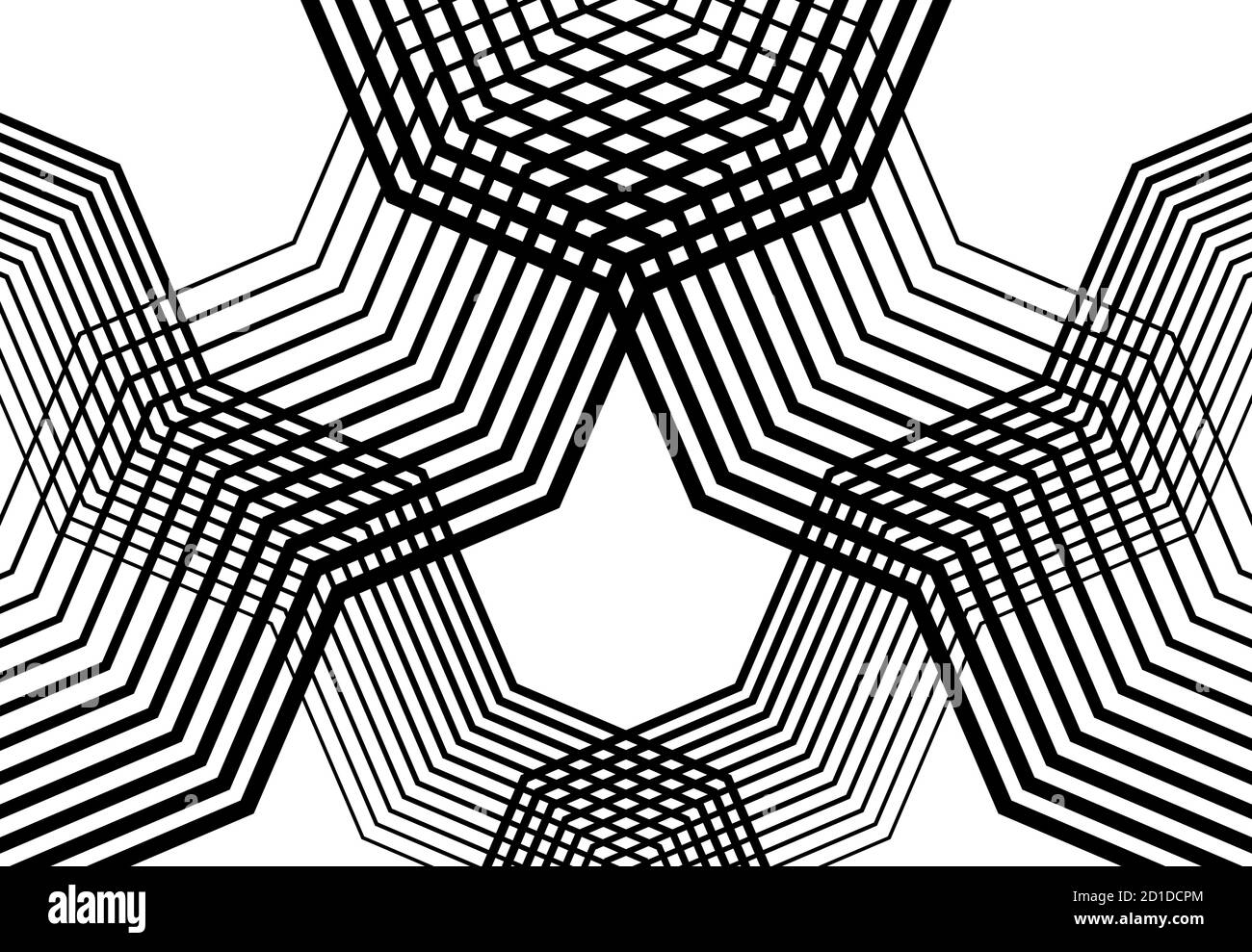 Geometric structure angular, angled lines, stripes grid, mesh and ...
