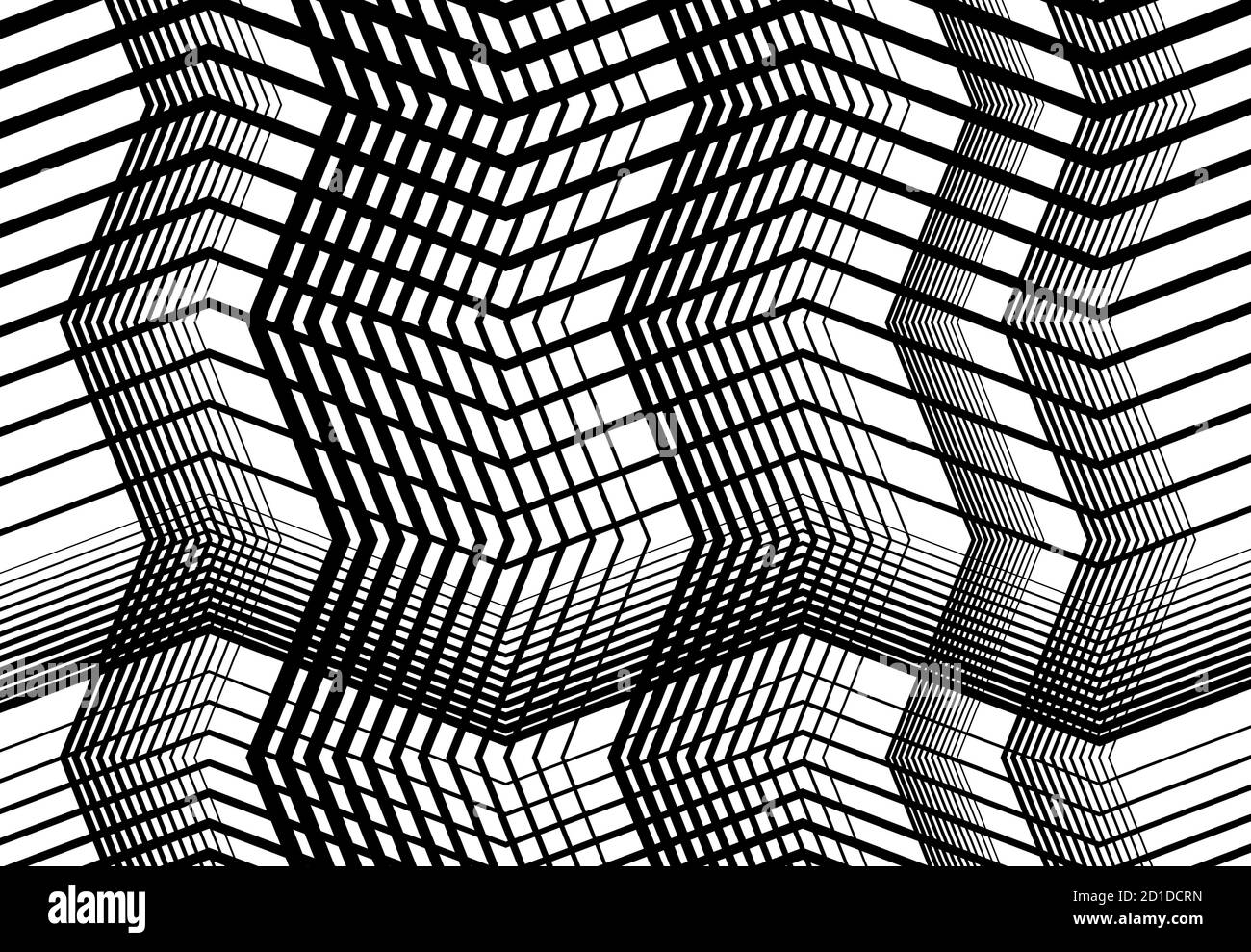 Geometric structure angular, angled lines, stripes grid, mesh and ...