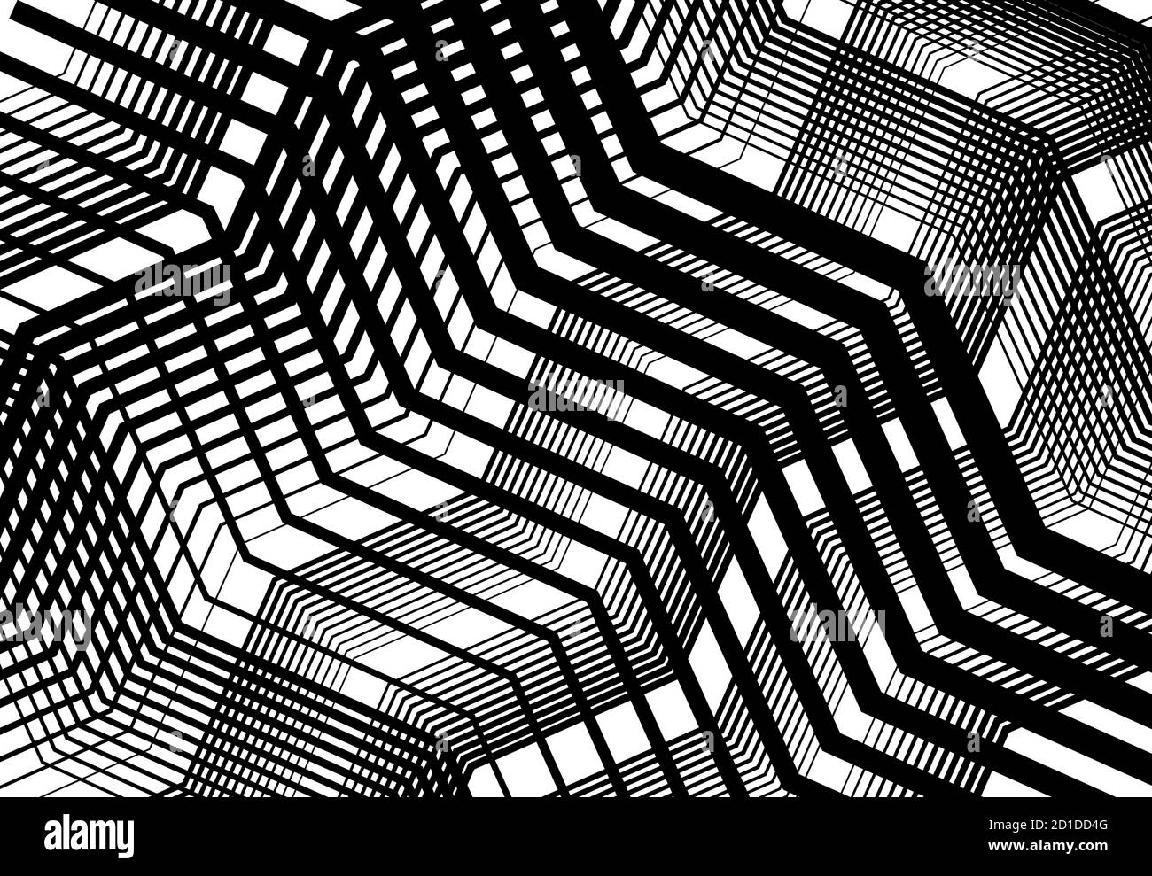 Geometric structure angular, angled lines, stripes grid, mesh and ...