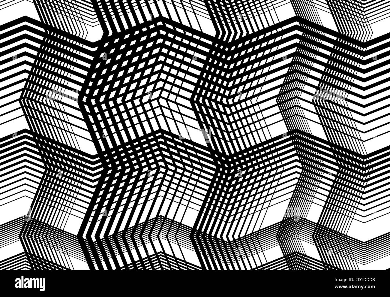 Geometric structure angular, angled lines, stripes grid, mesh and ...