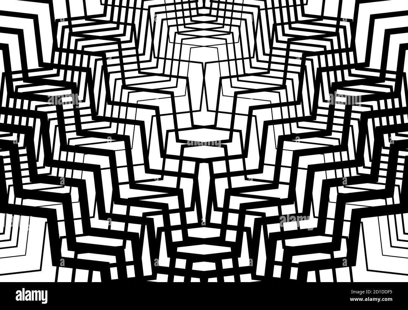 Geometric structure angular, angled lines, stripes grid, mesh and ...