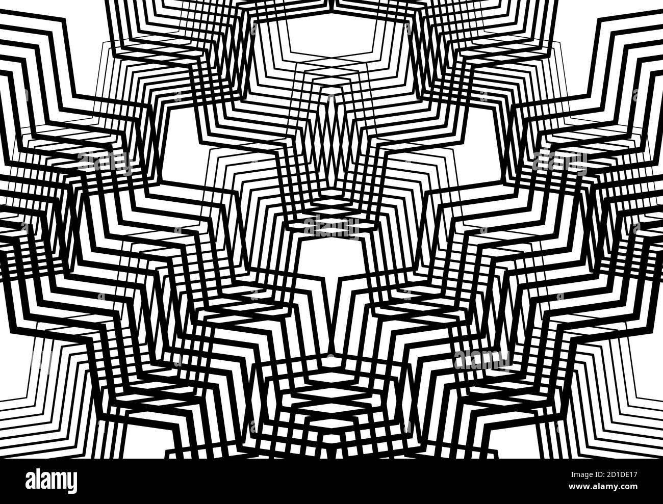 Geometric structure angular, angled lines, stripes grid, mesh and ...