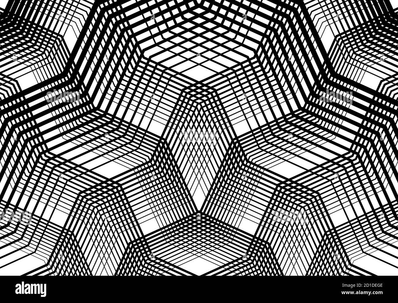 Geometric structure angular, angled lines, stripes grid, mesh and ...
