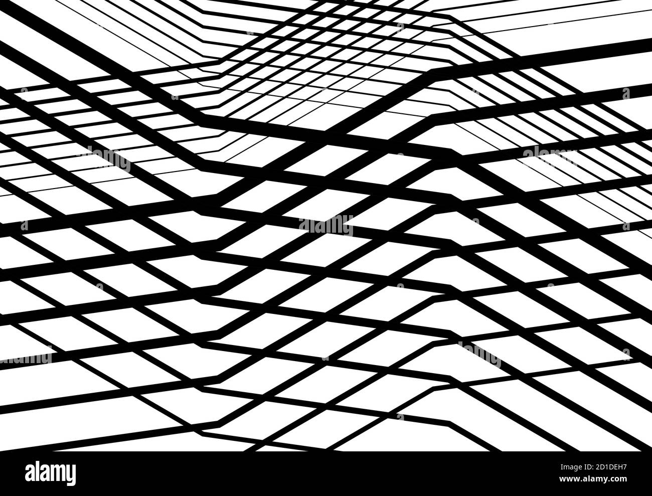 Geometric structure angular, angled lines, stripes grid, mesh and ...