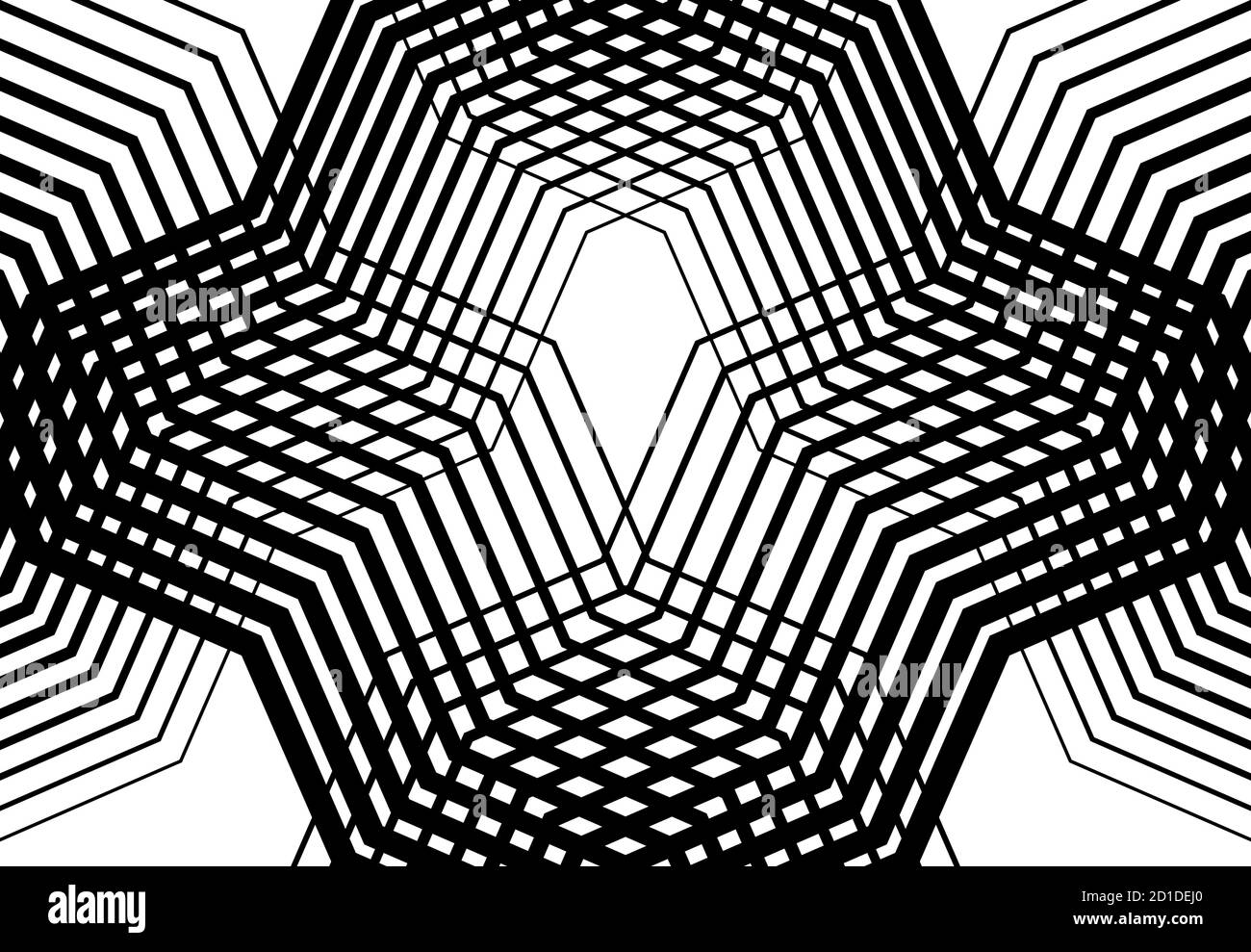 Geometric Structure Angular Angled Lines Stripes Grid Mesh And Trellis Grating Pattern