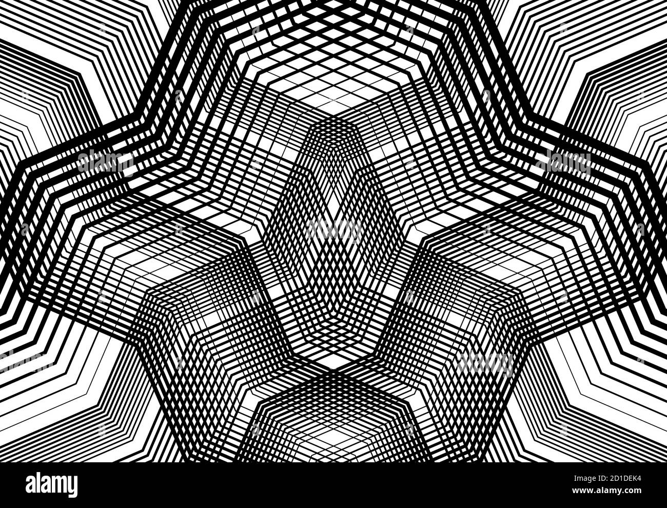 Geometric structure angular, angled lines, stripes grid, mesh and ...