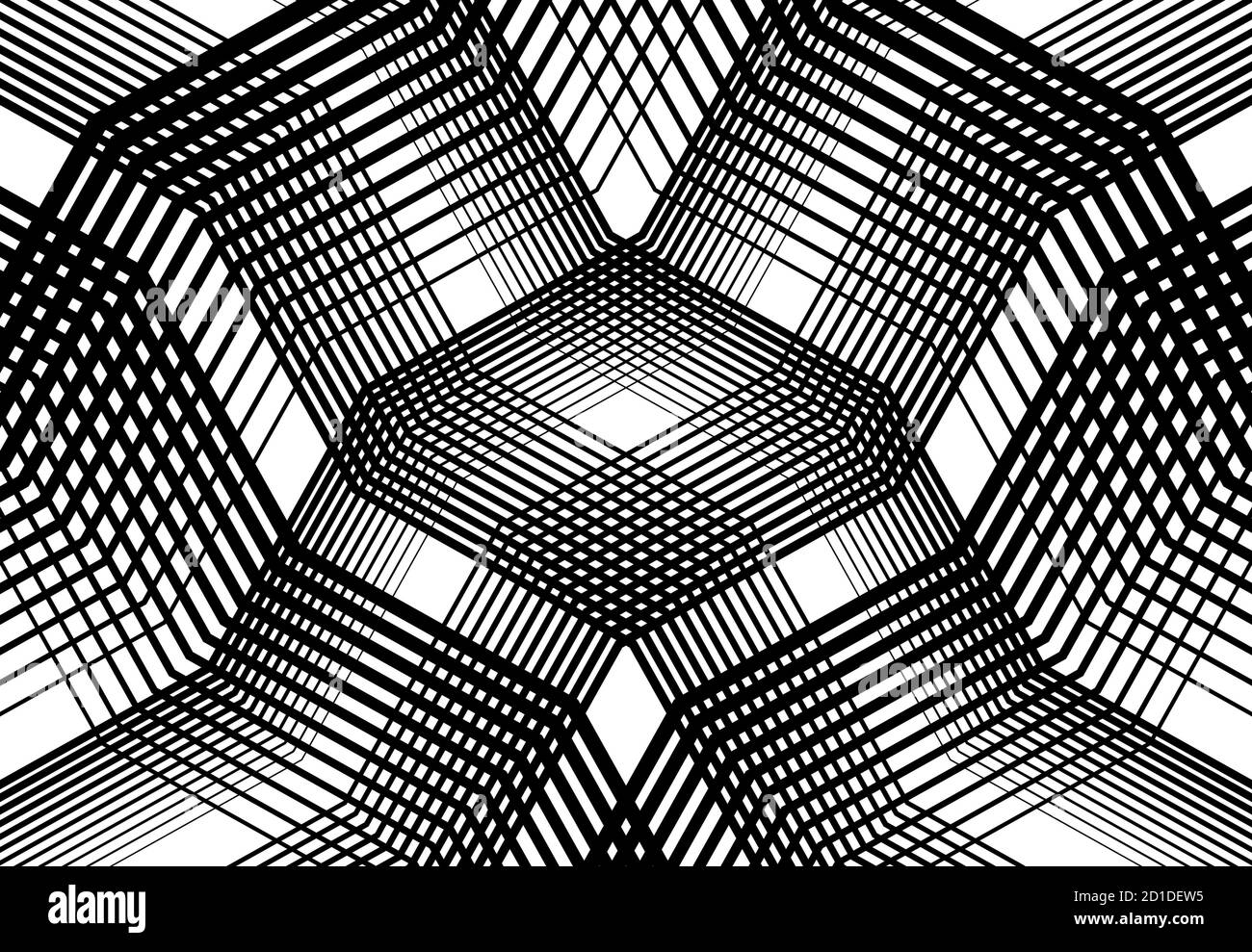 Geometric structure angular, angled lines, stripes grid, mesh and ...