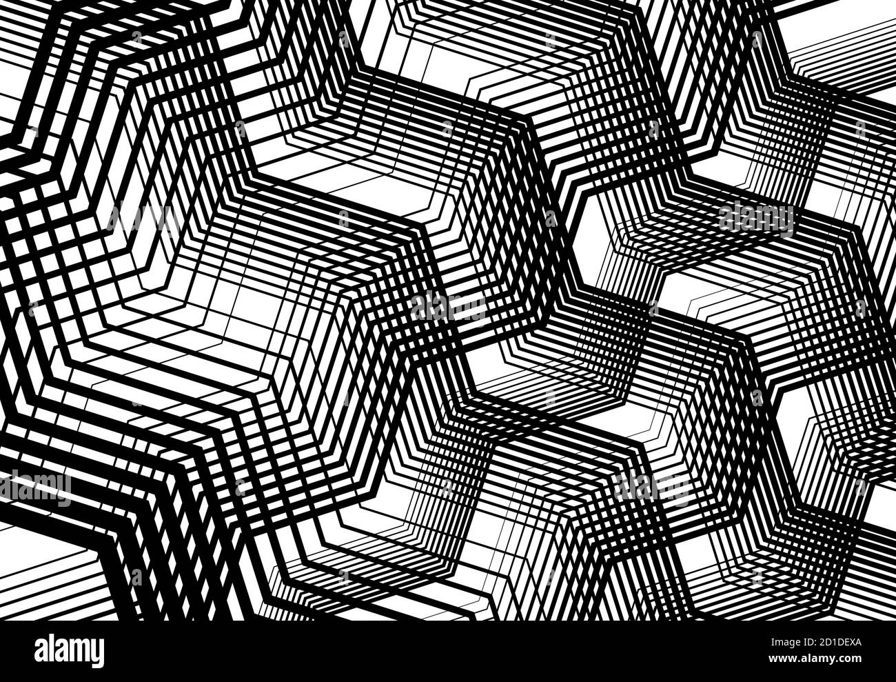 Geometric structure angular, angled lines, stripes grid, mesh and ...