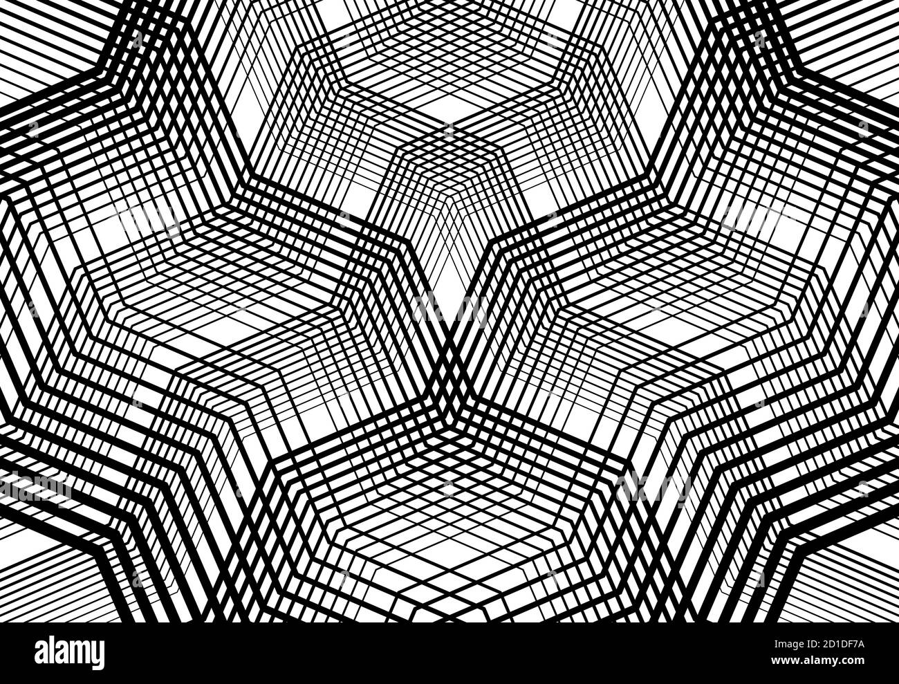 Geometric structure angular, angled lines, stripes grid, mesh and ...