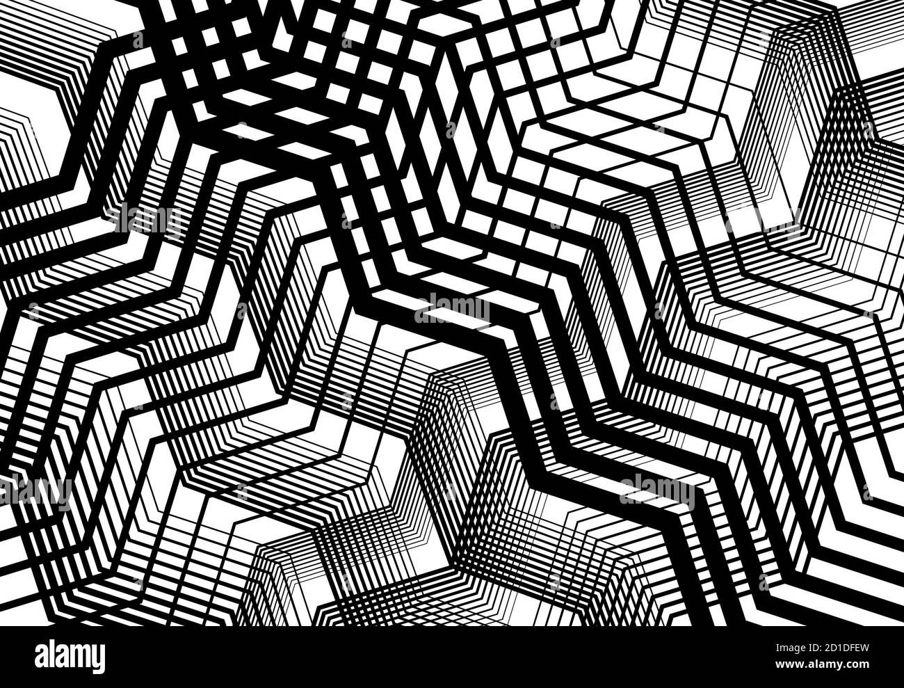 Geometric structure angular, angled lines, stripes grid, mesh and ...
