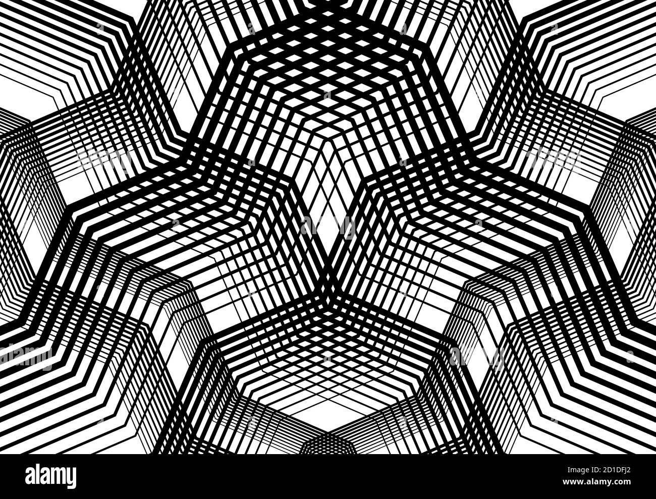Geometric structure angular, angled lines, stripes grid, mesh and ...