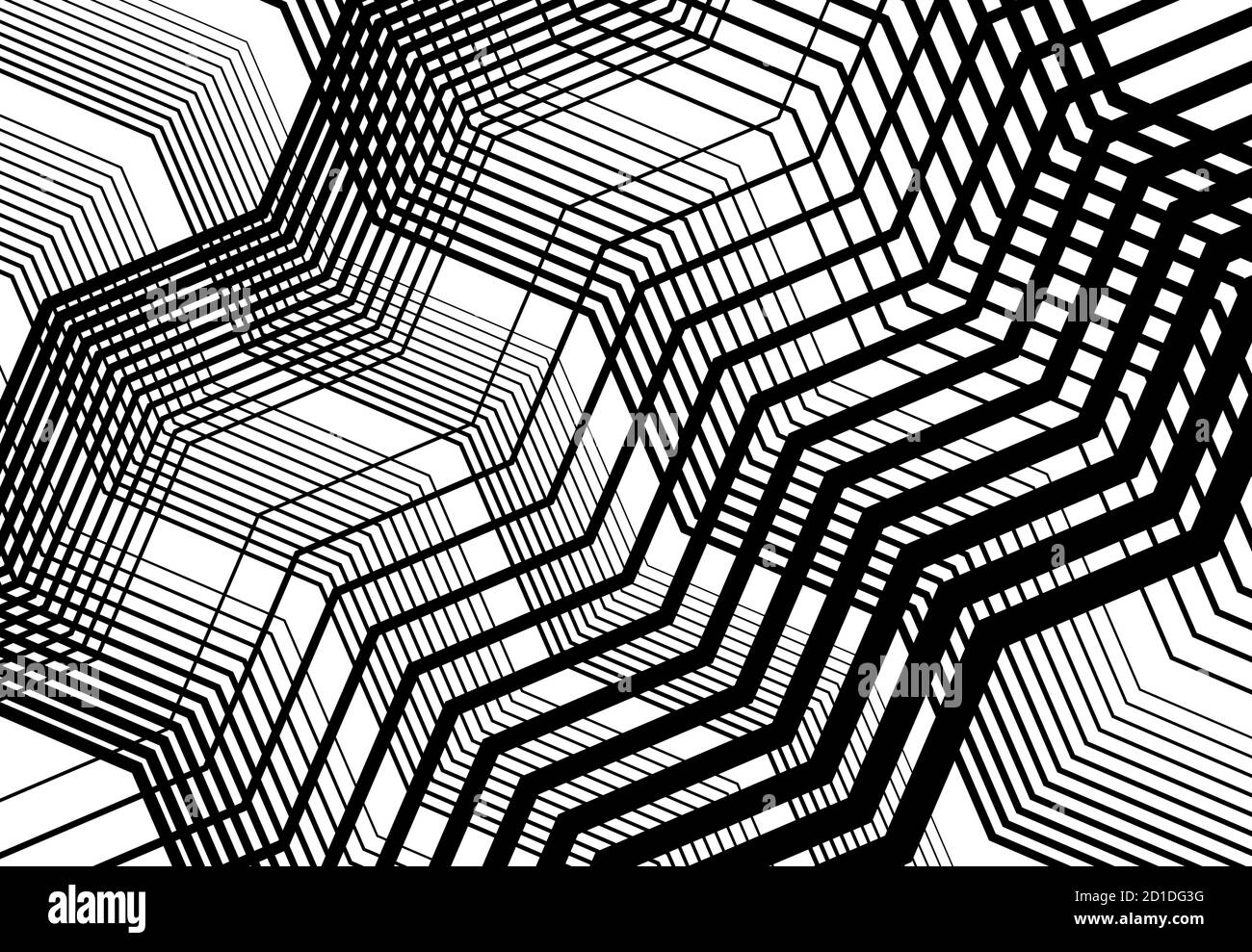 Geometric structure angular, angled lines, stripes grid, mesh and ...