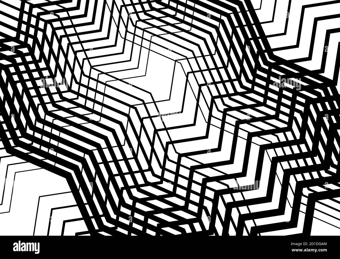 Geometric structure angular, angled lines, stripes grid, mesh and ...