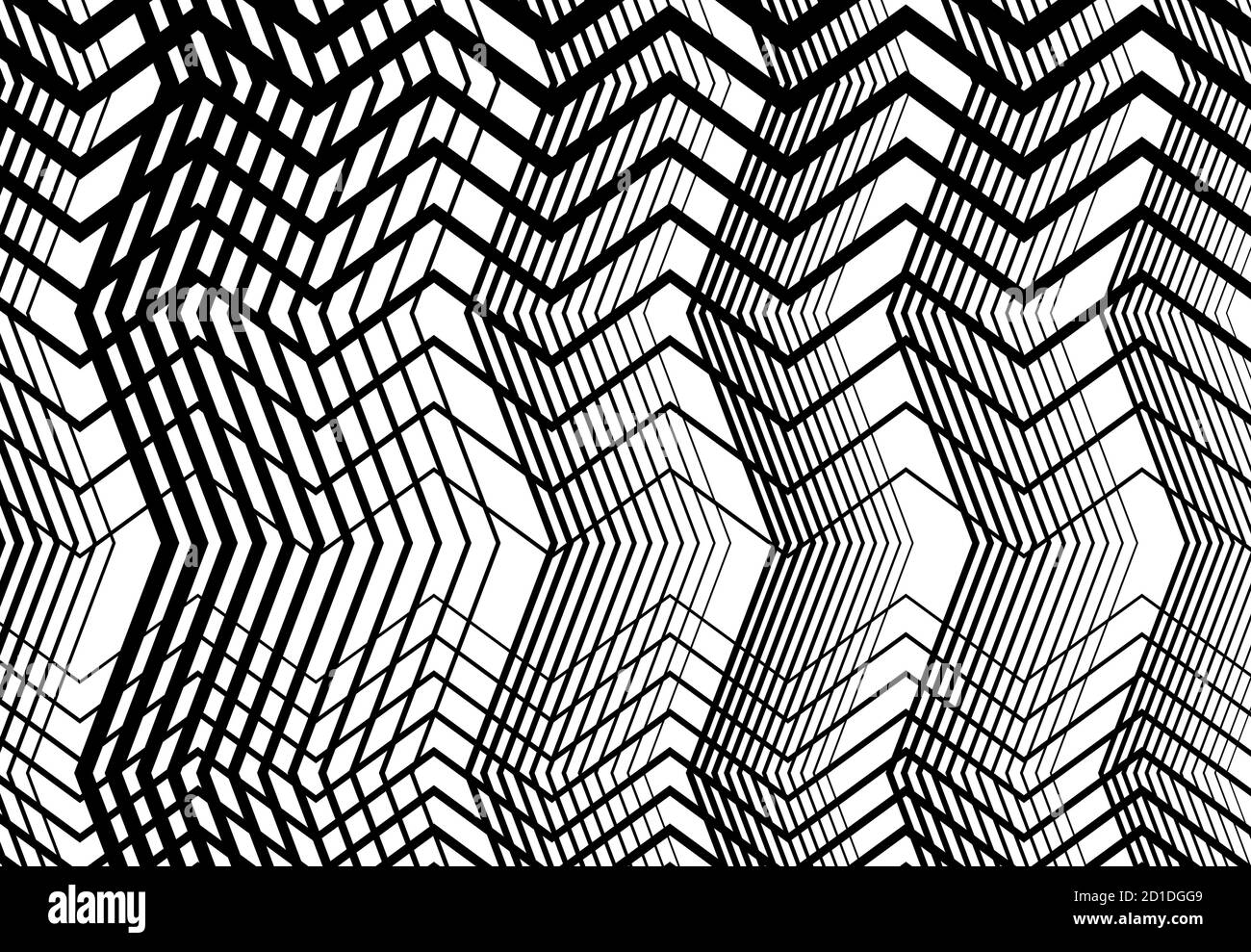 Geometric structure angular, angled lines, stripes grid, mesh and ...