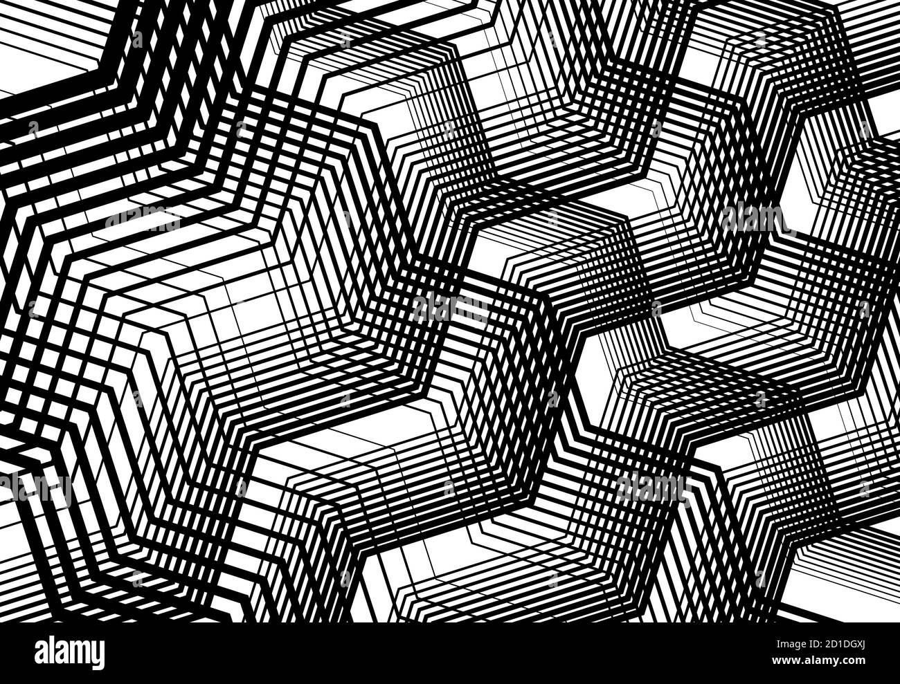 Geometric structure angular, angled lines, stripes grid, mesh and ...