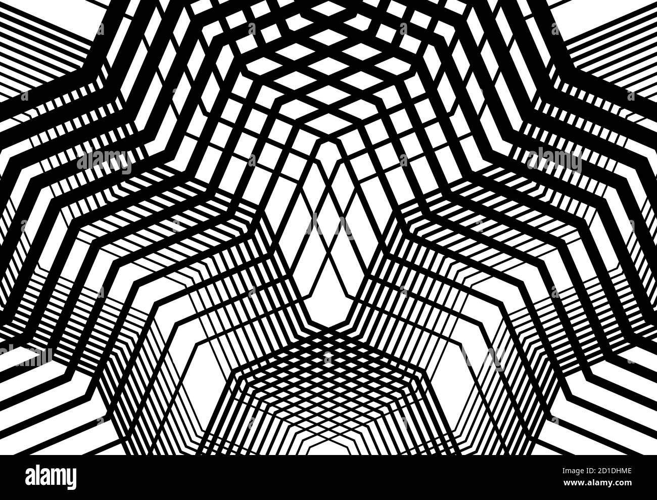 Geometric structure angular, angled lines, stripes grid, mesh and ...