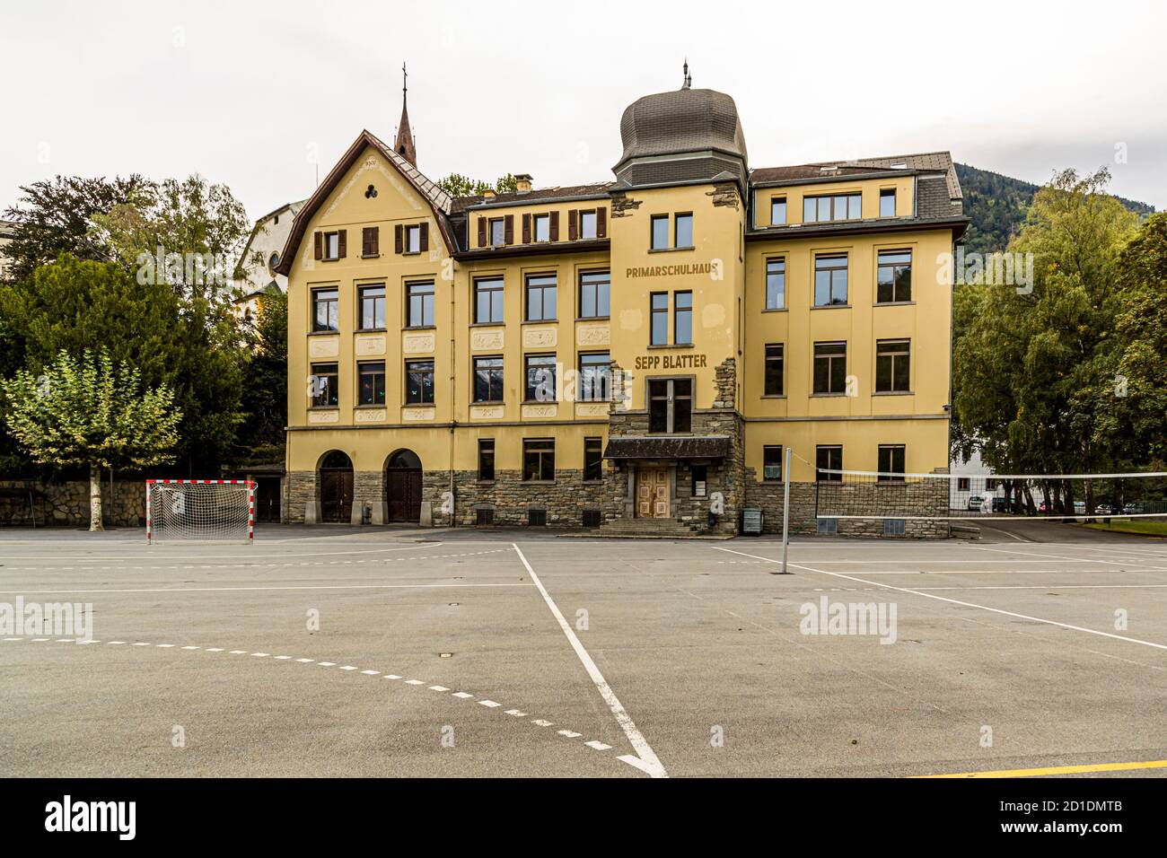 Primary school named after the FIFA football official Sepp Blatter in ...
