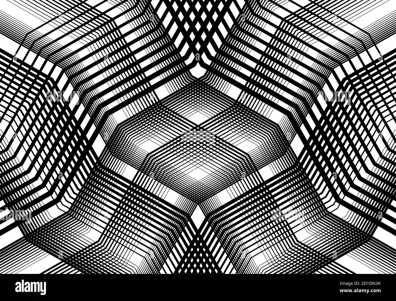Geometric Structure Angular Angled Lines Stripes Grid Mesh And Trellis Grating Pattern