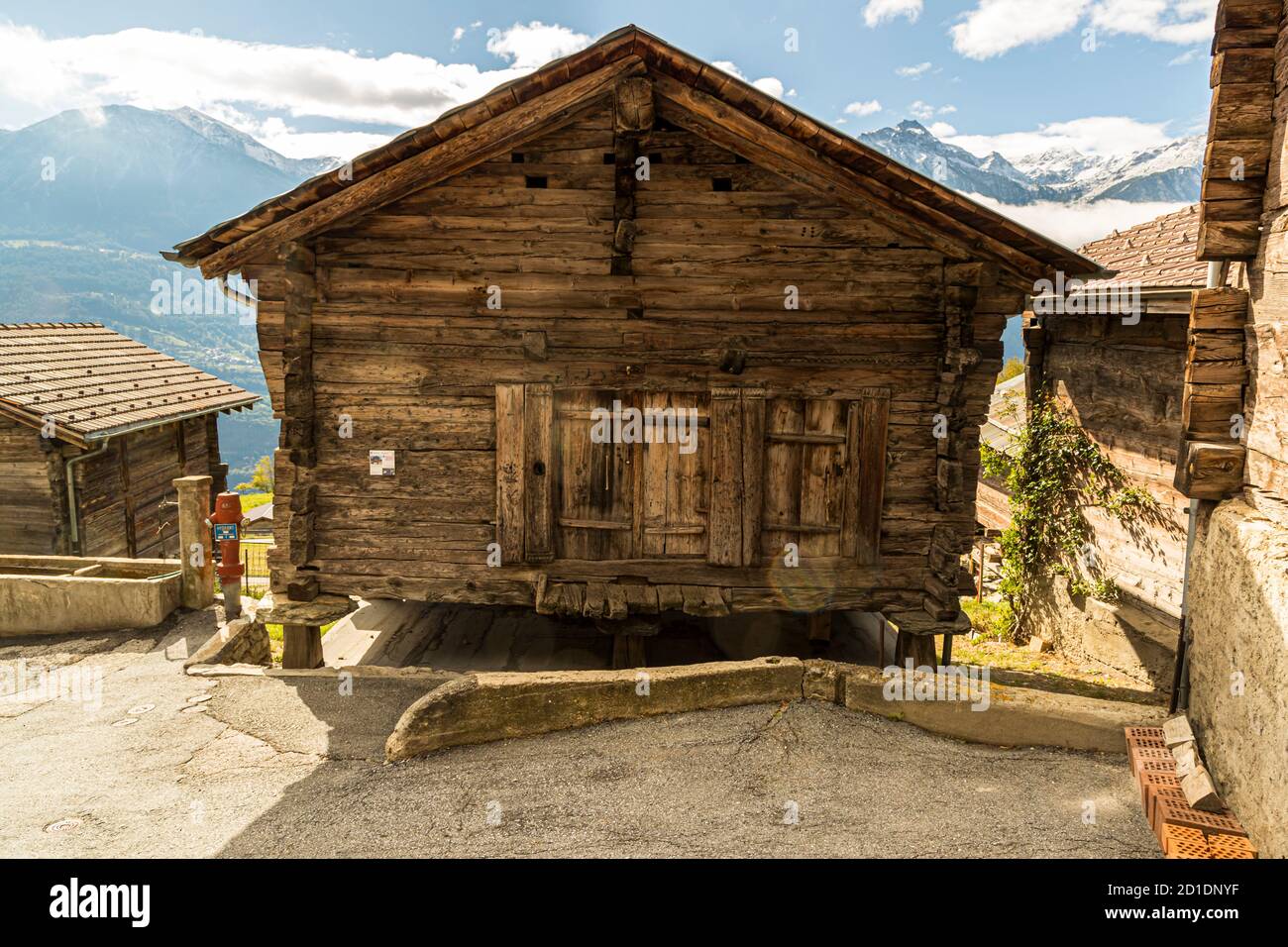 Bread-Baking workshop in Goppenstein-Erschmatt, Switzerland Stock Photo ...