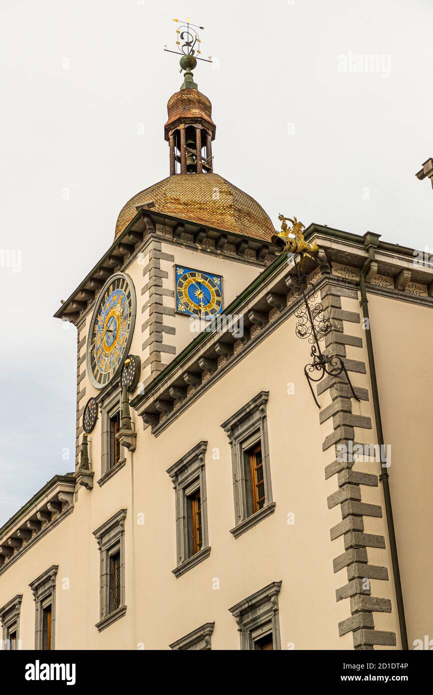 Representative buildings in Sion, Switzerland Stock Photo - Alamy