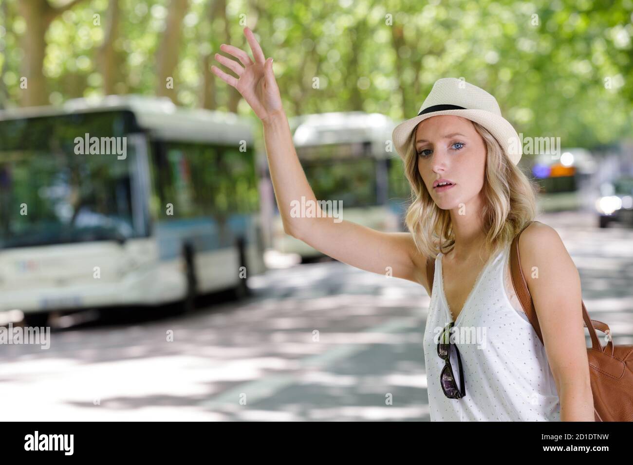 Calling a cab hi-res stock photography and images - Alamy