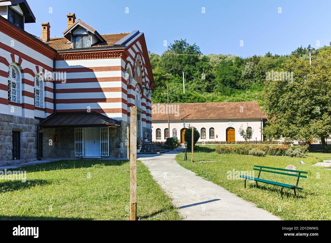 BELGRADE, SERBIA - AUGUST 13, 2019: Medieval Rakovica Monastery near ...