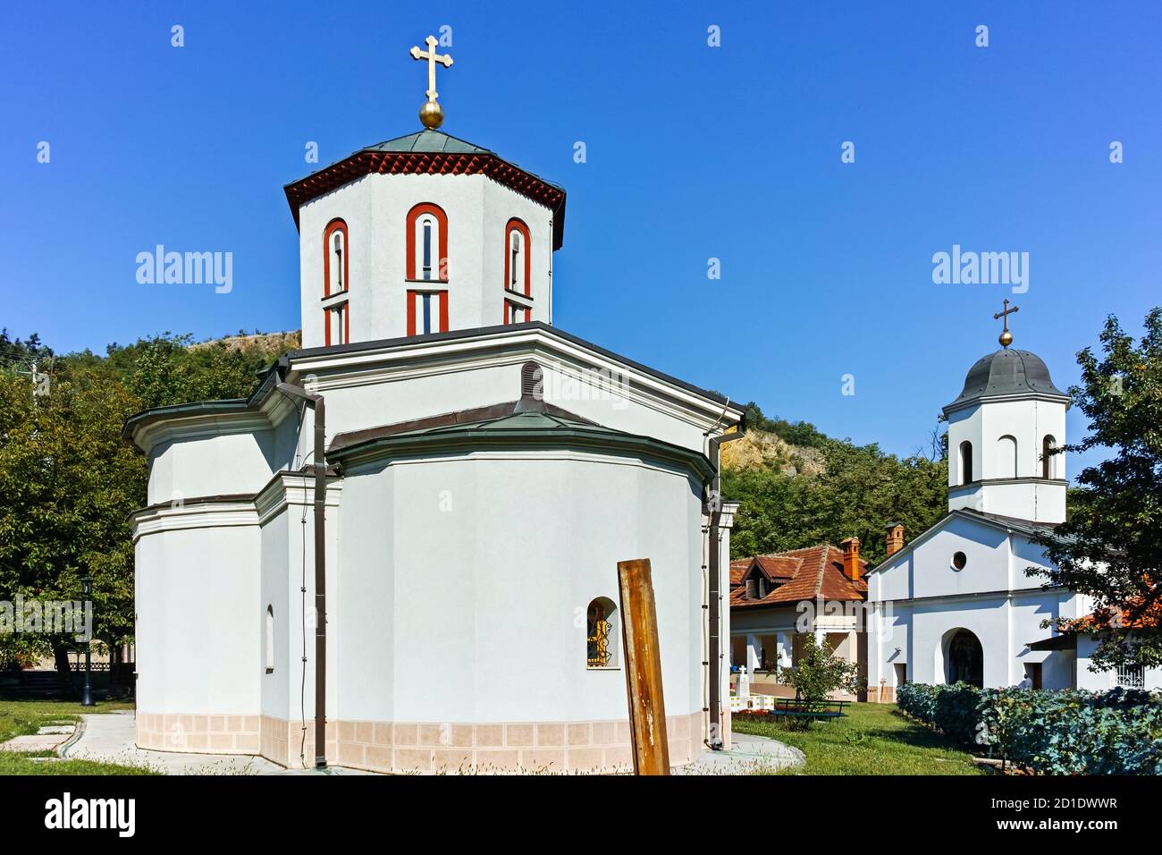 BELGRADE, SERBIA - AUGUST 13, 2019: Medieval Rakovica Monastery near ...