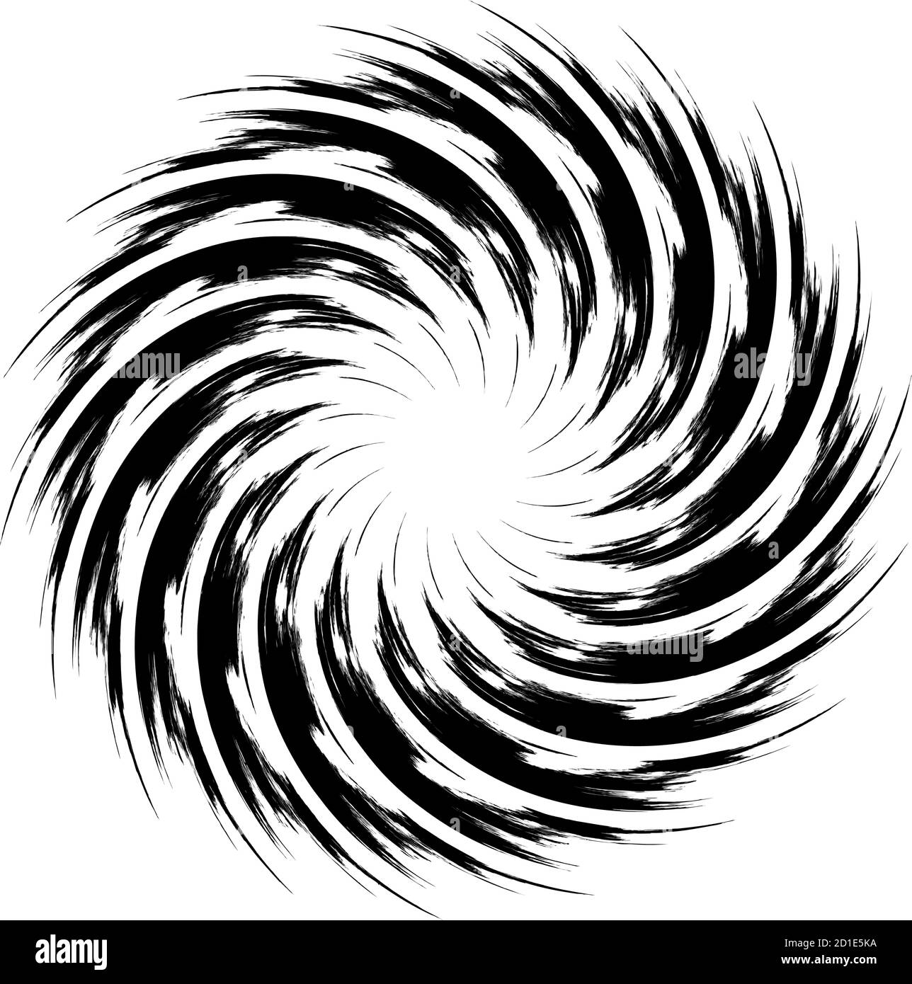 Spiral Helix, volute and vortex shape. Swirl, twirl, twist rotation ...