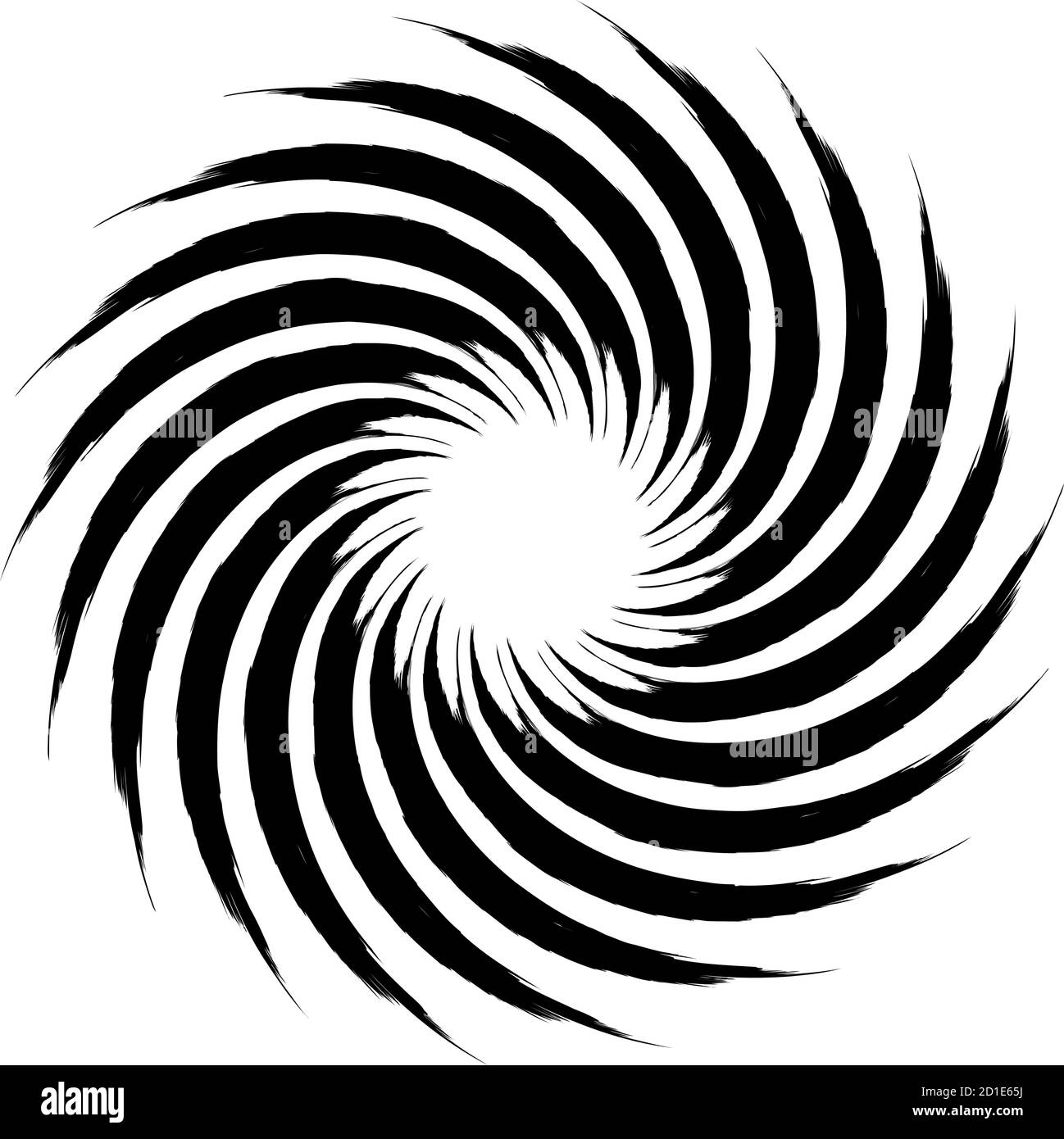 Spiral Helix, volute and vortex shape. Swirl, twirl, twist rotation ...