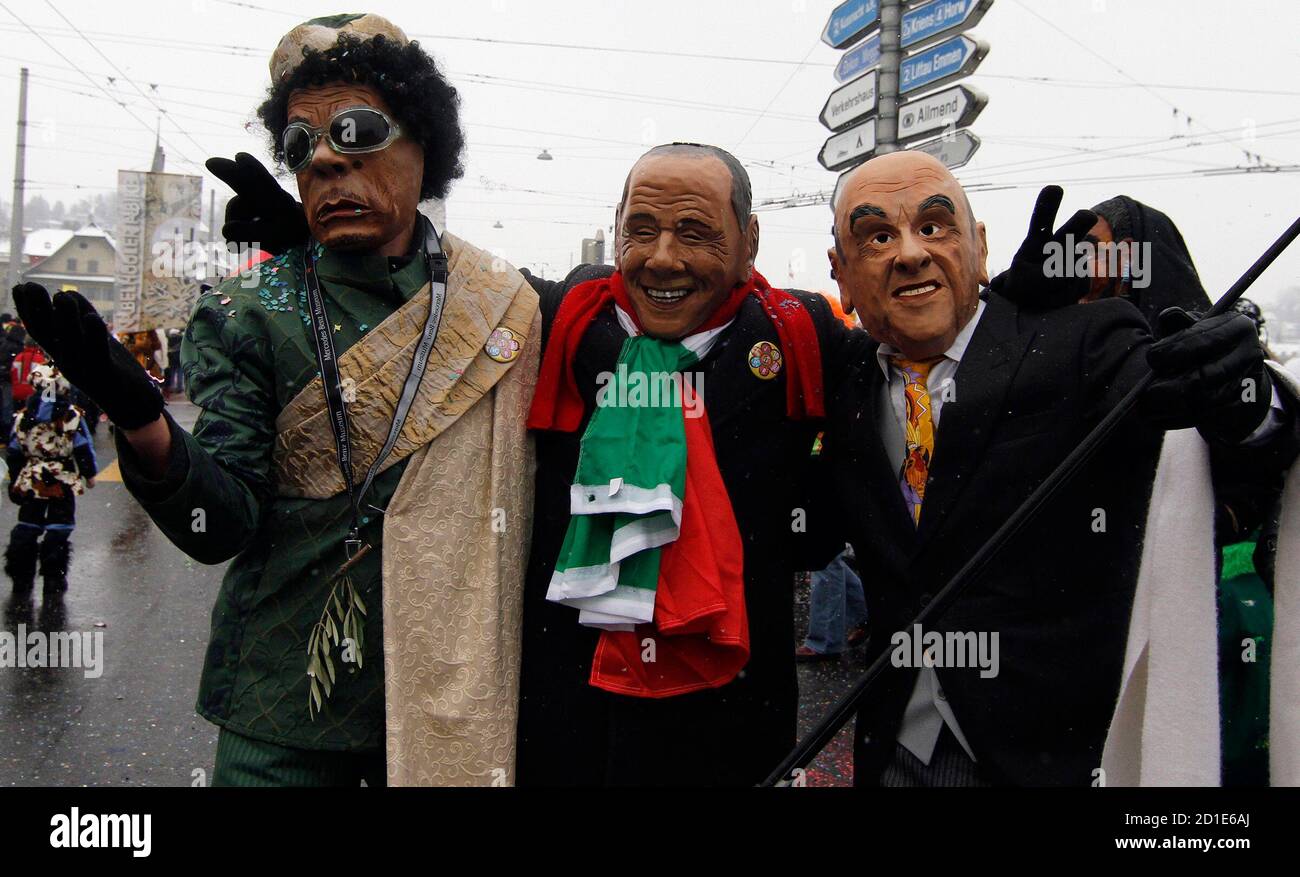 Muammar gaddafi berlusconi hi-res stock photography and images - Alamy