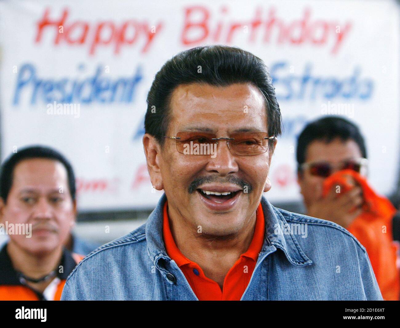 Philippine president joseph estrada in hi-res stock photography and ...