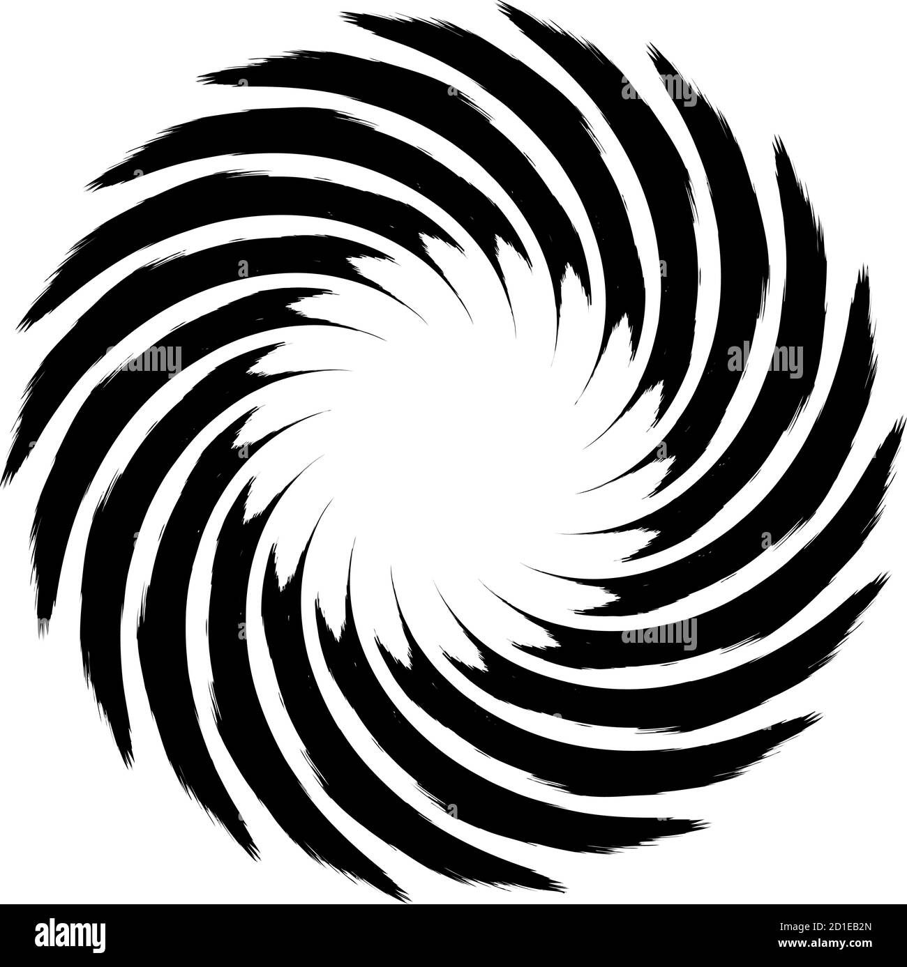 Spiral Helix, volute and vortex shape. Swirl, twirl, twist rotation ...