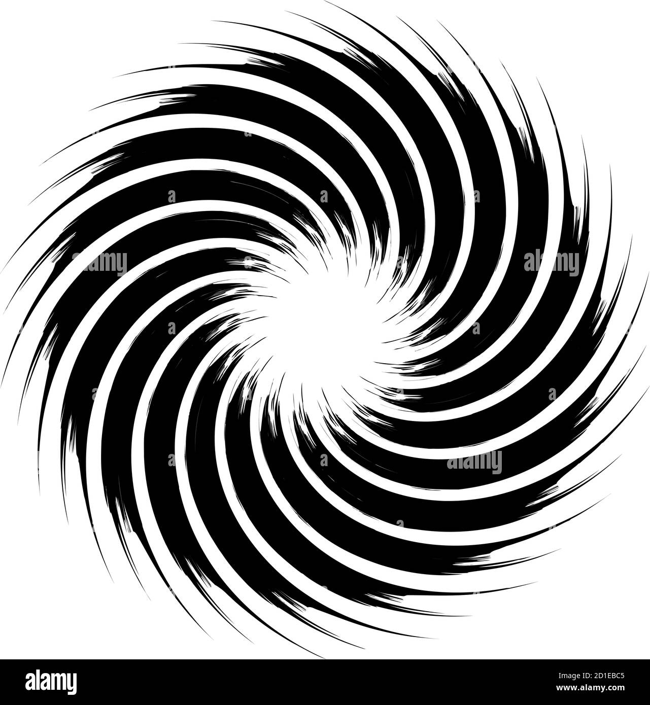 Spiral Helix, volute and vortex shape. Swirl, twirl, twist rotation ...