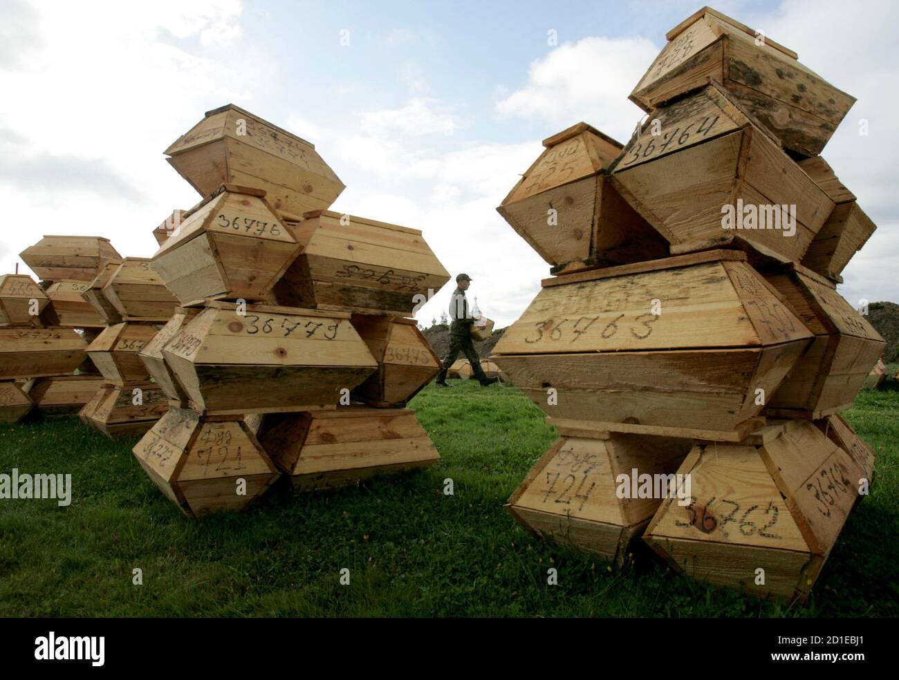 Russian soldier cemetery hi-res stock photography and images - Alamy