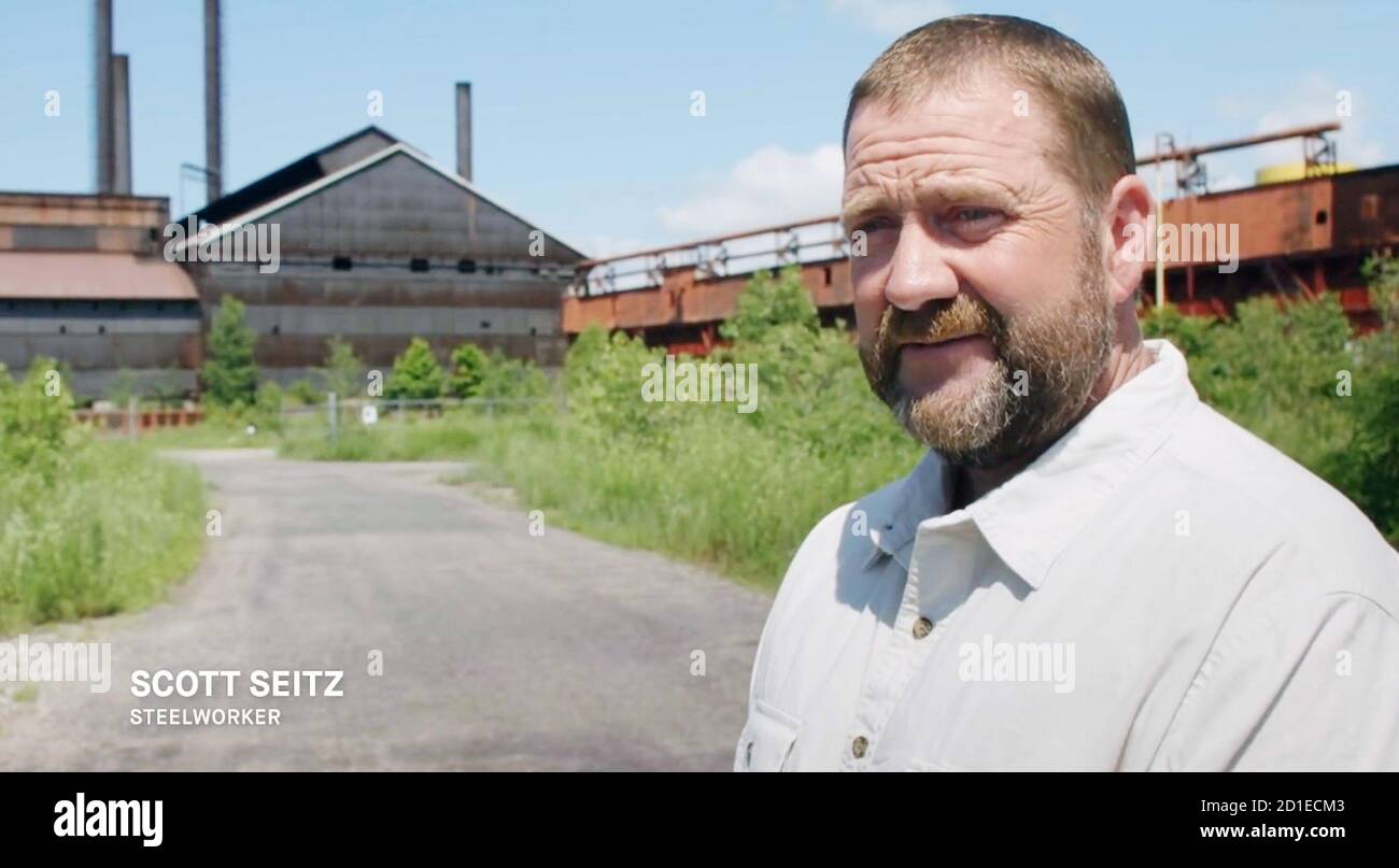 THE GREAT AMERICAN LIE, Scott Seitz, Steelworker, 2020. © Vertical ...