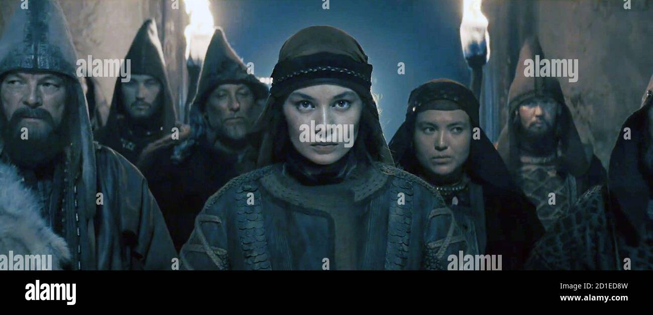 THE LEGEND OF TOMIRIS, center: Almira Tursyn as Tomiris, 2019. © Well ...