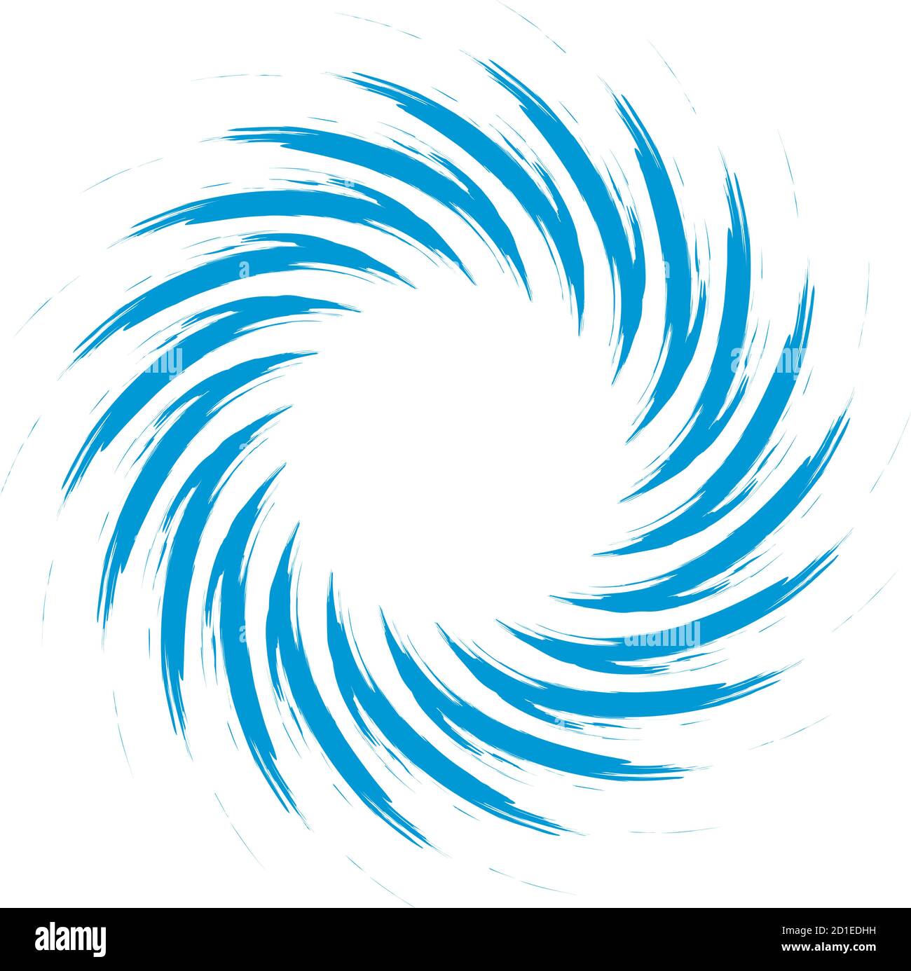 Spiral Helix, volute and vortex shape. Swirl, twirl, twist rotation ...