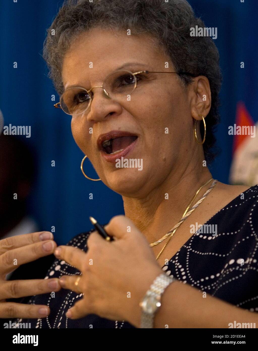 Haitian prime minister hi-res stock photography and images - Alamy