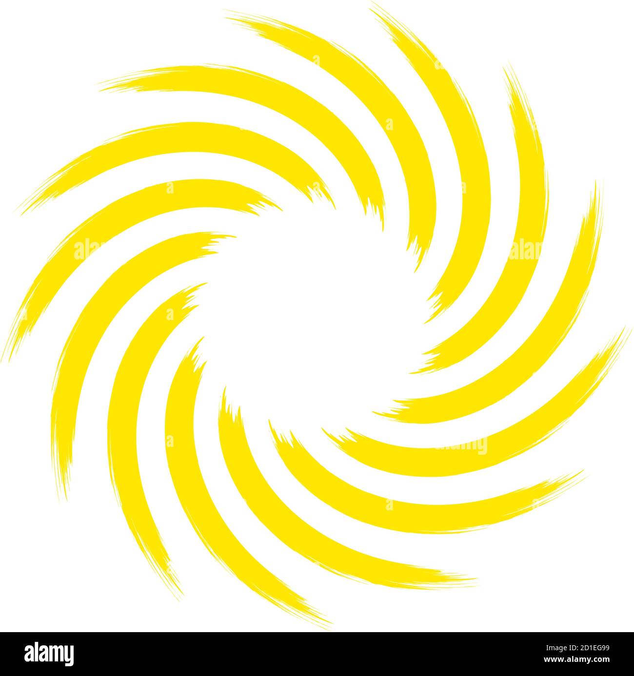Spiral Helix, volute and vortex shape. Swirl, twirl, twist rotation ...