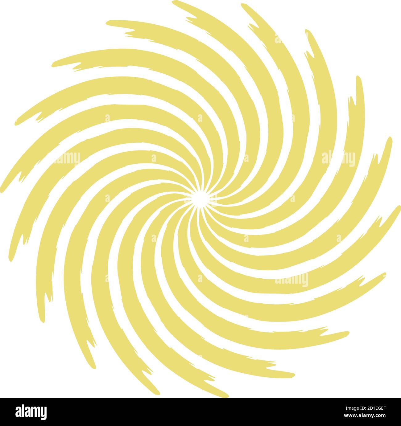 Spiral Helix, volute and vortex shape. Swirl, twirl, twist rotation ...