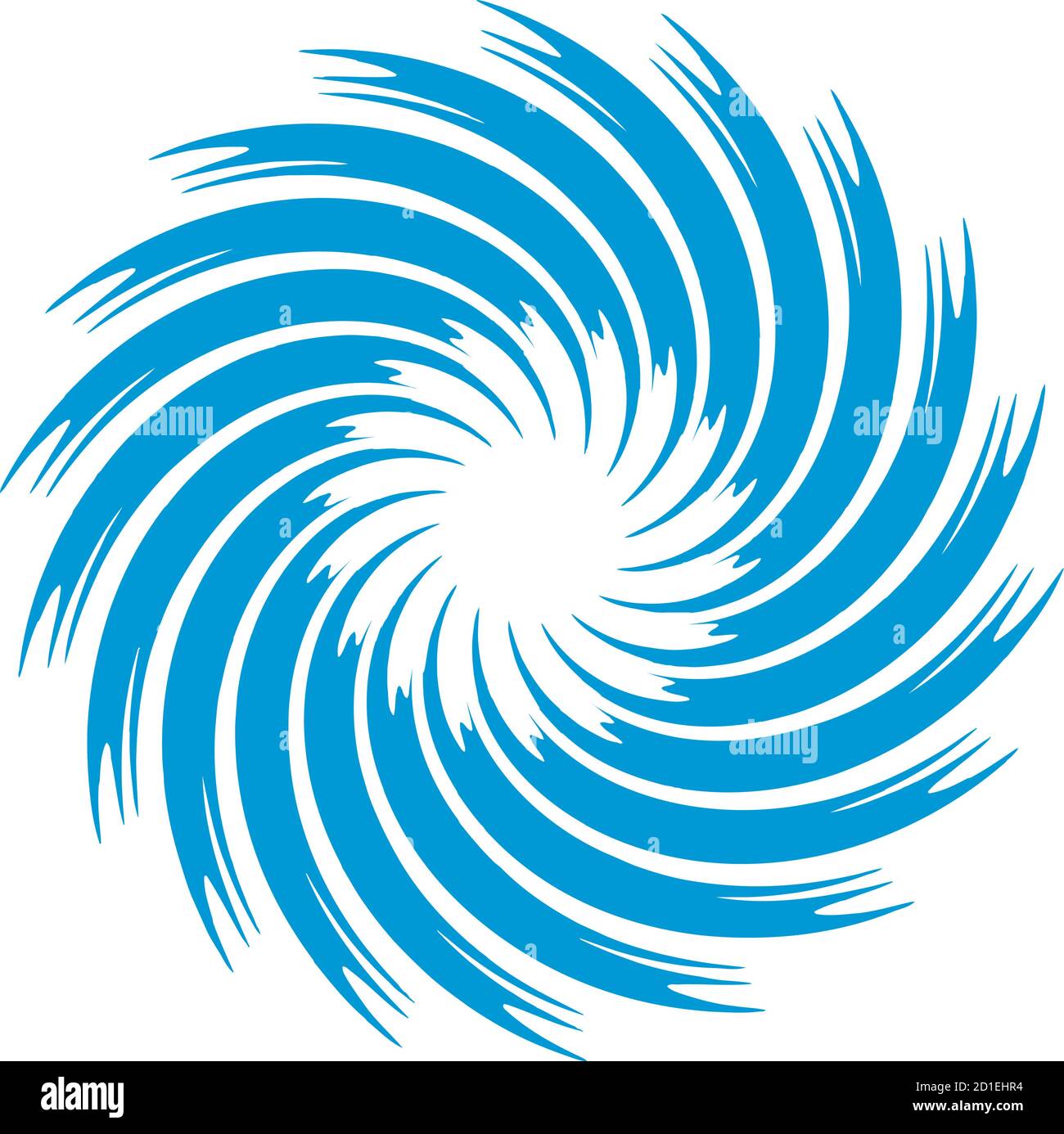 Spiral Helix, volute and vortex shape. Swirl, twirl, twist rotation ...